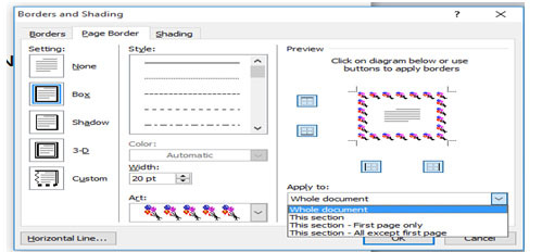 Eka Fitriani: CARA MEMBUAT BORDER DAN SHADING