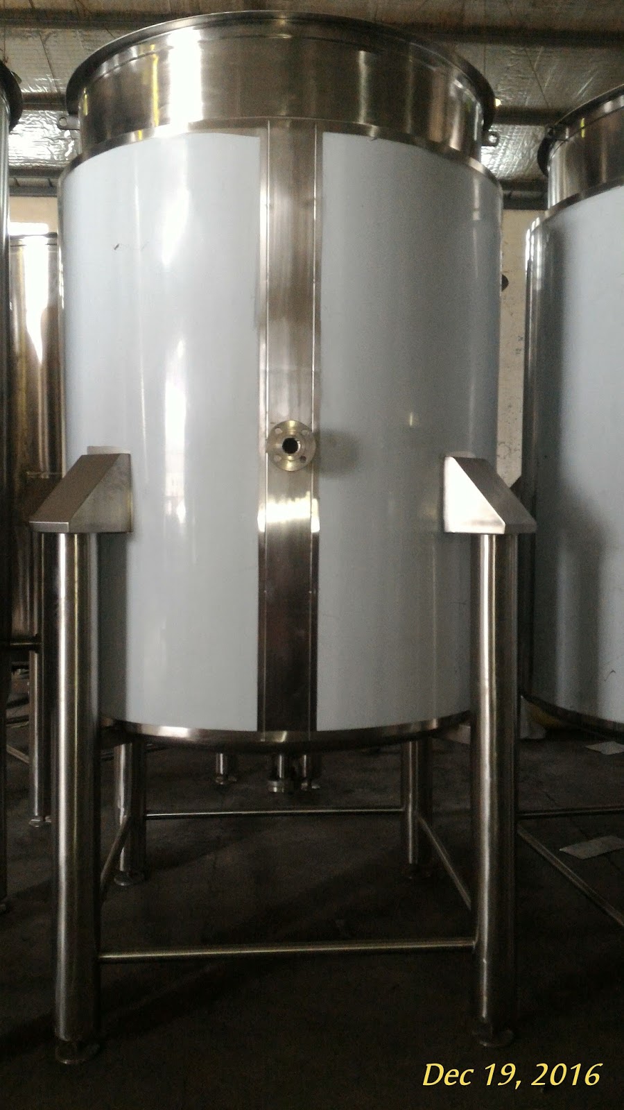 GAMTEK MESIN PHARMA: GAMTEK TANKI MASAK KAPASITAS 2000 LITER