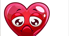 Sad Heart | Symbols & Emoticons
