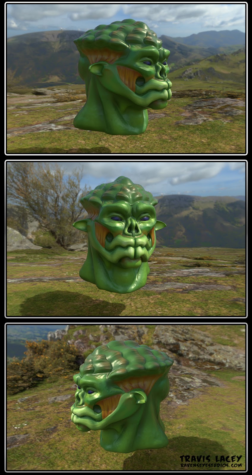 Concept Art and Design of Travis Lacey - Ravenseye Studios