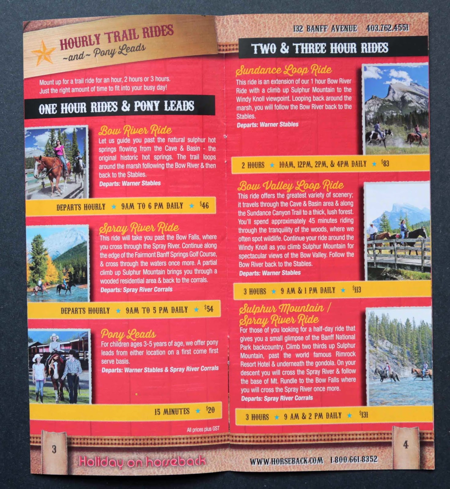 Alpine Peak Photography: Banff Photographer, Brochure images