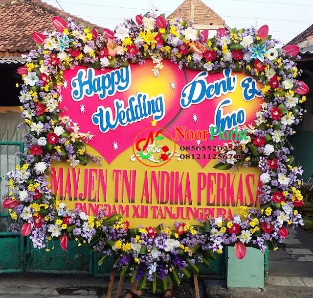 Bunga Ucapan Happy wedding / Pernikahan di Surabaya