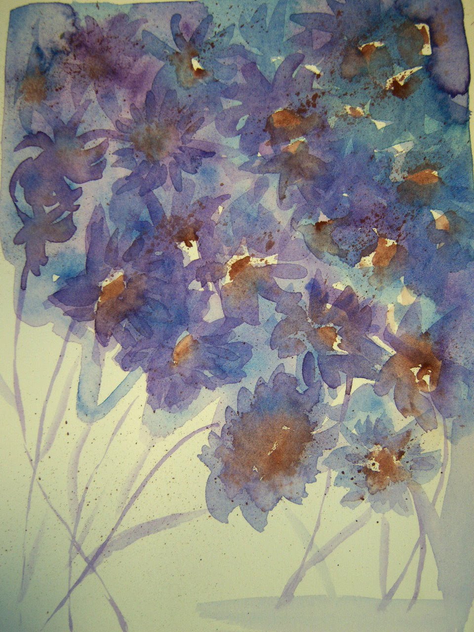 Aquarellmalerei Volkshochschule Helmstedt: Sandra Hoppe