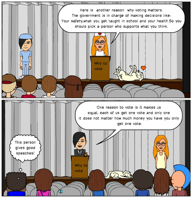 Room 121: Comics: Importance of Voting