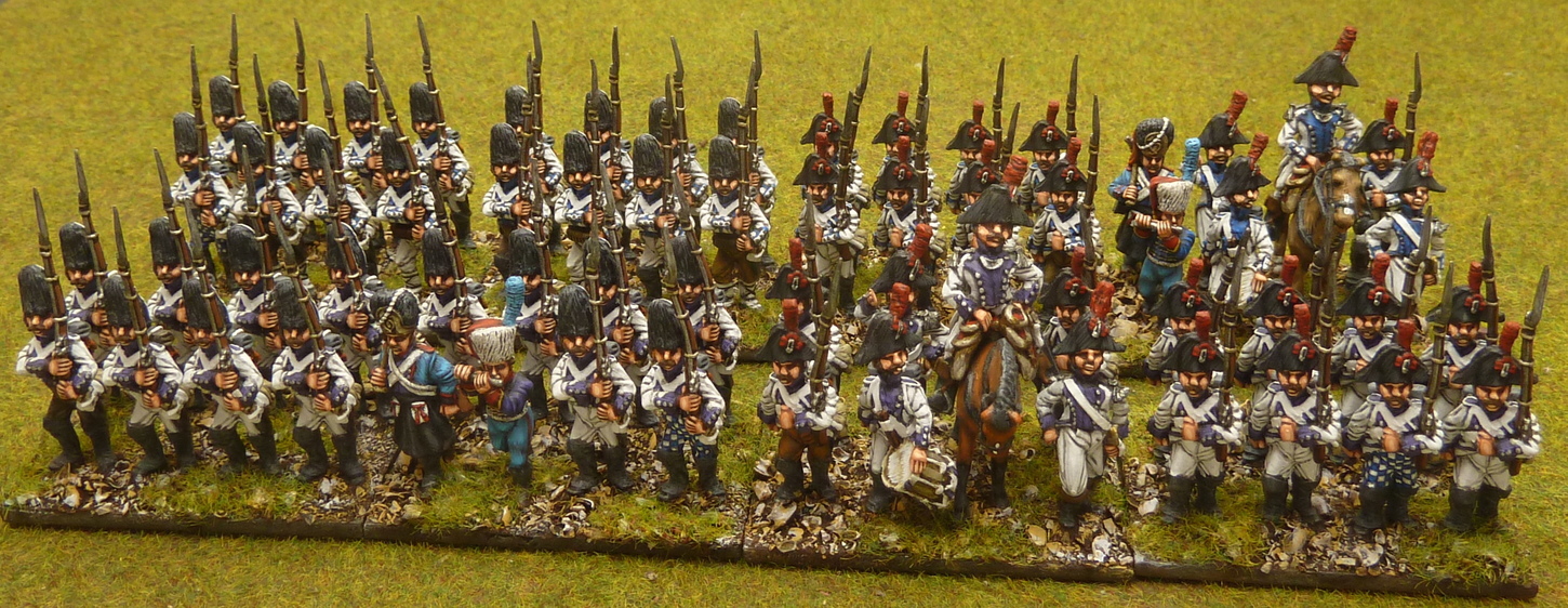 Lace 'n Big Hats: 28mm Napoleonic Spanish Line infantry and Foreign ...