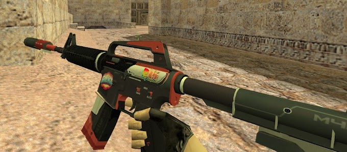 Skin M4A1 - Cyrex com Stickers (CS:GO) HD para CS 1.6 - CS Revo!