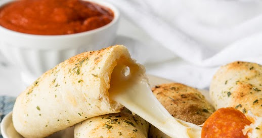 Cheesy Pepperoni Pizza Sticks | Cooking Make Easy