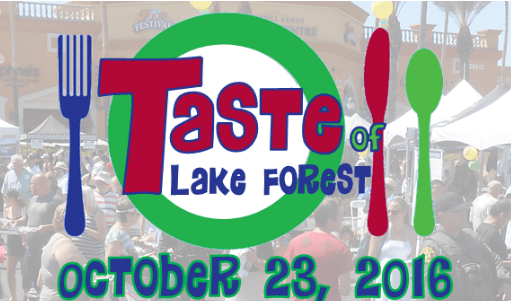 Oct. 23 | Taste of Lake Forest Offers Samples From Over 20 Restaurants ...