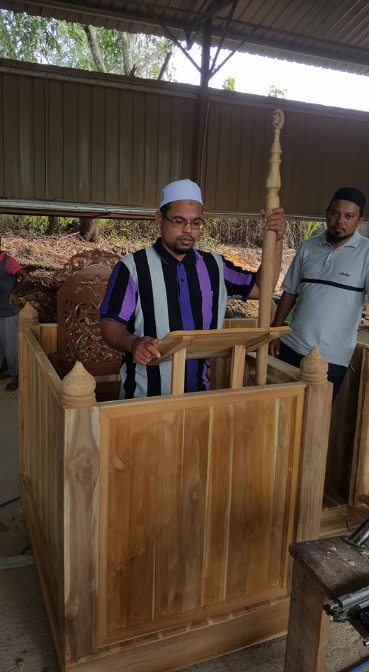 Kayu Warisan Malaysia: Peralatan Masjid: 6 Serangkai