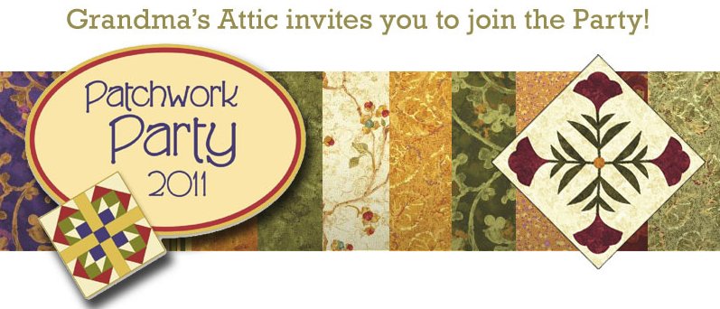 In Grandmas Attic: Patchwork Party 2011