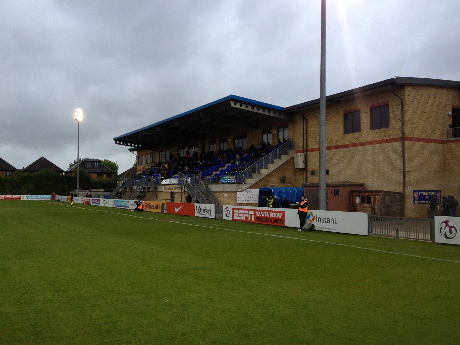 Hopping all over the World: Staines Town