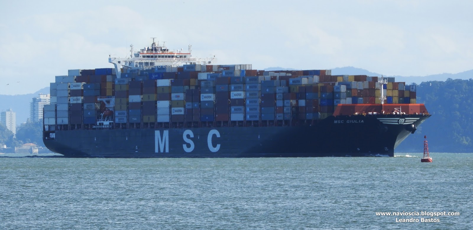 Navios de Santos & CIA: Navio MSC GIULIA
