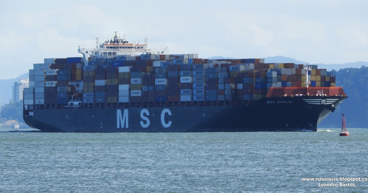 Navios de Santos & CIA: Navio MSC GIULIA