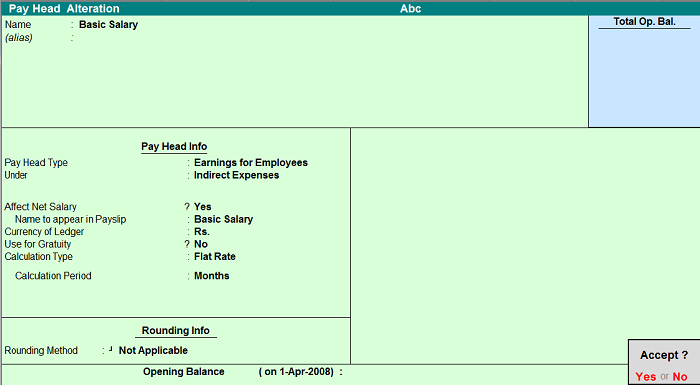 AllAboutCommerce: How to maintain payroll/ pay in slip in Tally