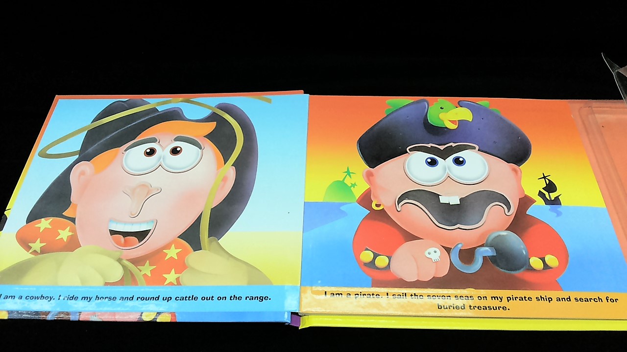 Kid Books Blog: 236.Magnetic Funny Faces / Magnetic Silly Faces