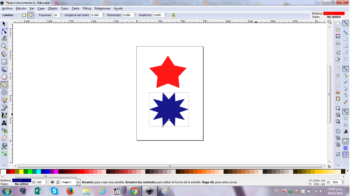 APRENDE A USAR INKSCAPE: 25.- Como clonar y vincular objetos.