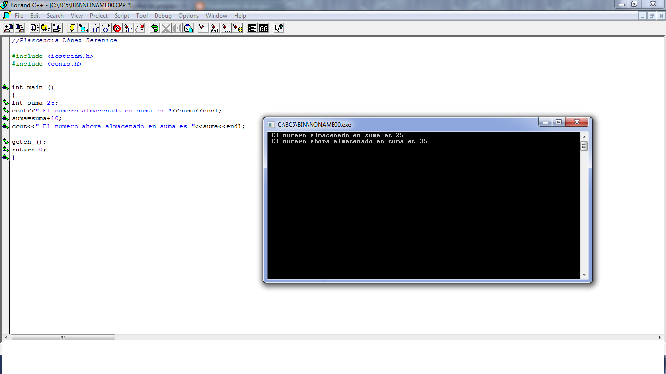 fundamentos de programacion: Ejercicios