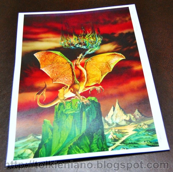 Tolkien collection: "Smaug" di Roger Garland in edizione numerata e ...