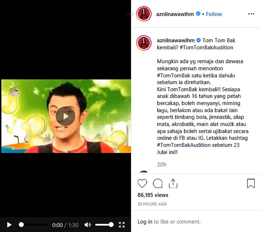 MYARTIS.COM | MYARTIS | MY | ARTIS: PAK NIL UMUM 'TOM-TOM BAK' KEMBALI ...