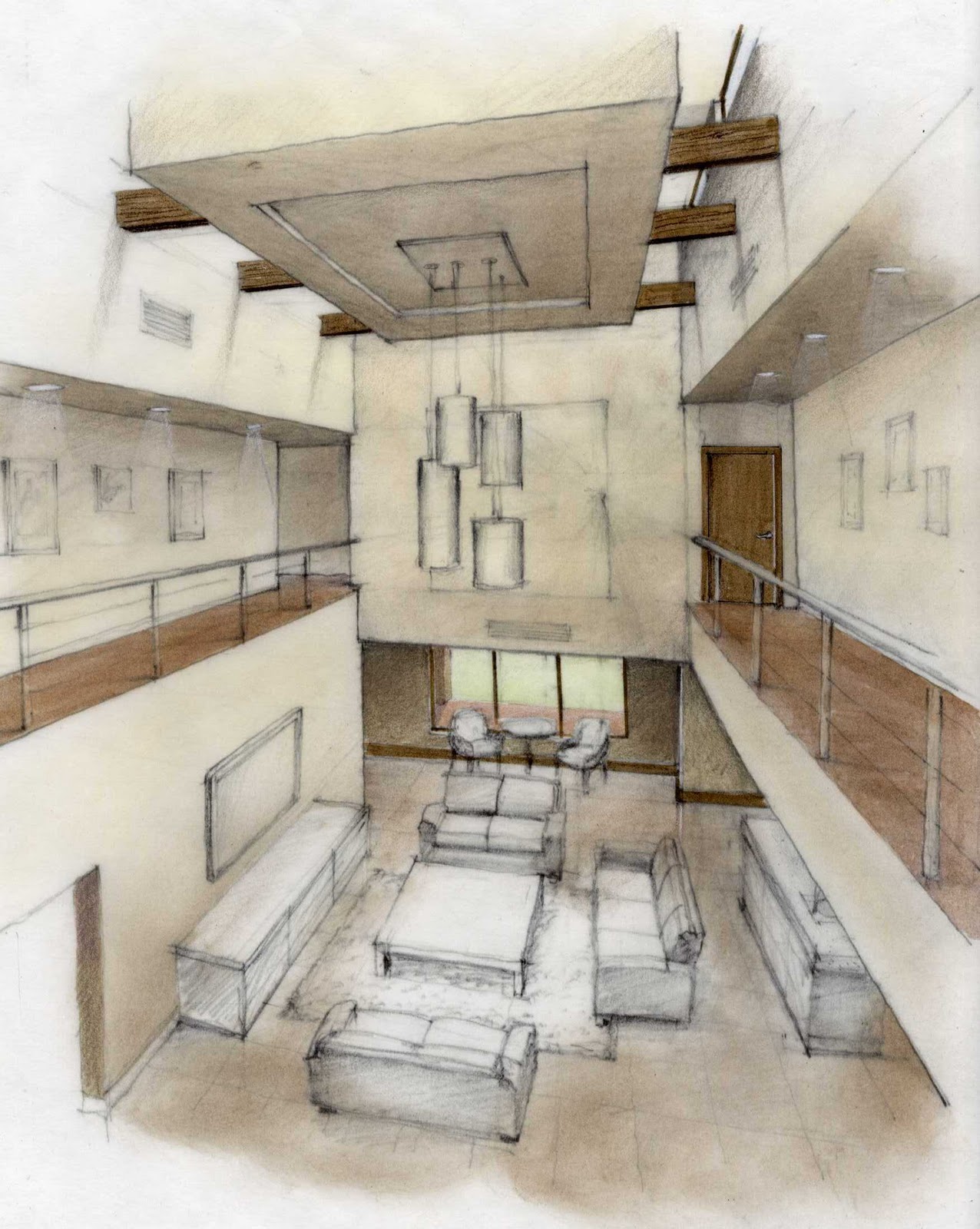 SANCHEZ OTHON ARQUITECTOS: PERSPECTIVAS INTERIORES