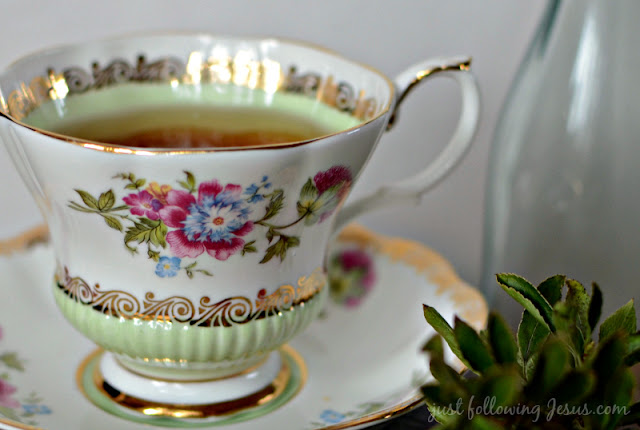 Just following Jesus in my real life...: On teacups and forgiveness...