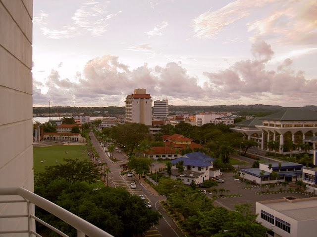 Photo Library Database: Labuan Island - View of Labuan city centre from ...