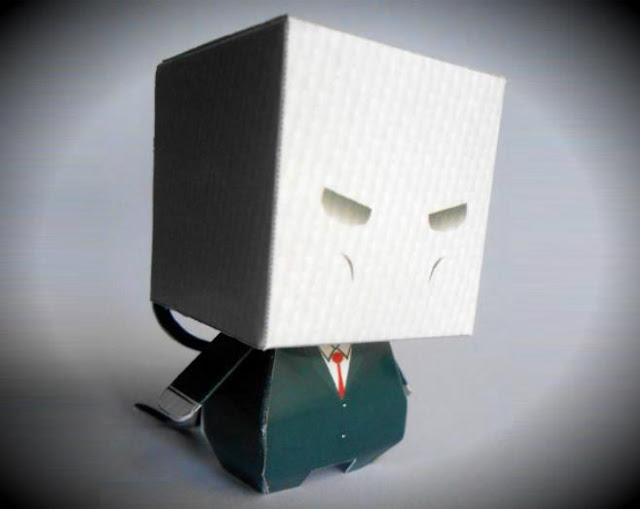 Minecraft Slenderman Papercraft