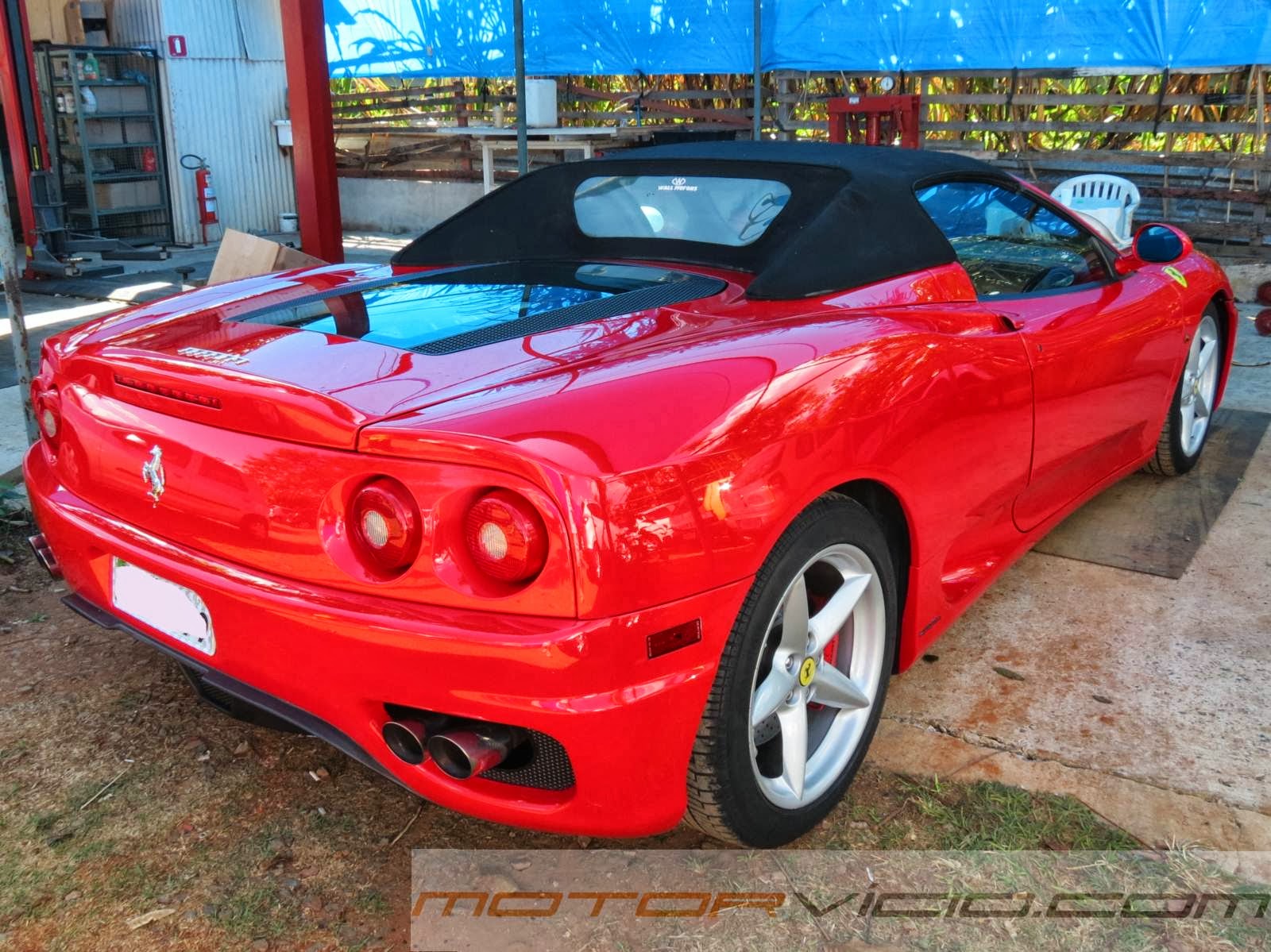Ferrari 360 Spider: fotos, vídeo e especificações
