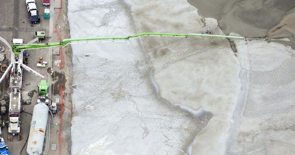 Construction Industry Innovation: Conco's concrete pumping services