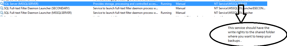 SQLandSai: Troubleshooting : Msg 3201 – Cannot open network drive .. Operating System error =5 ...