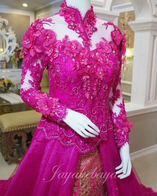Kebaya+Modern+Pink.jpg (526×656) | Baju pengantin, Gaun, Biru indah