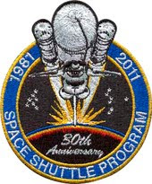 Space Patches: Space Shuttle Program 30th Anniversary Patch and Pin
