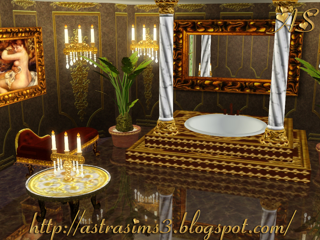 AstraSims3-everything for your Sims3: Royal bathroom