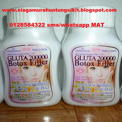 Niaga Murah Untung Sikit: GLUTA 200000mg BOTOX FILLER...1 BOTOL RM40.00 ...
