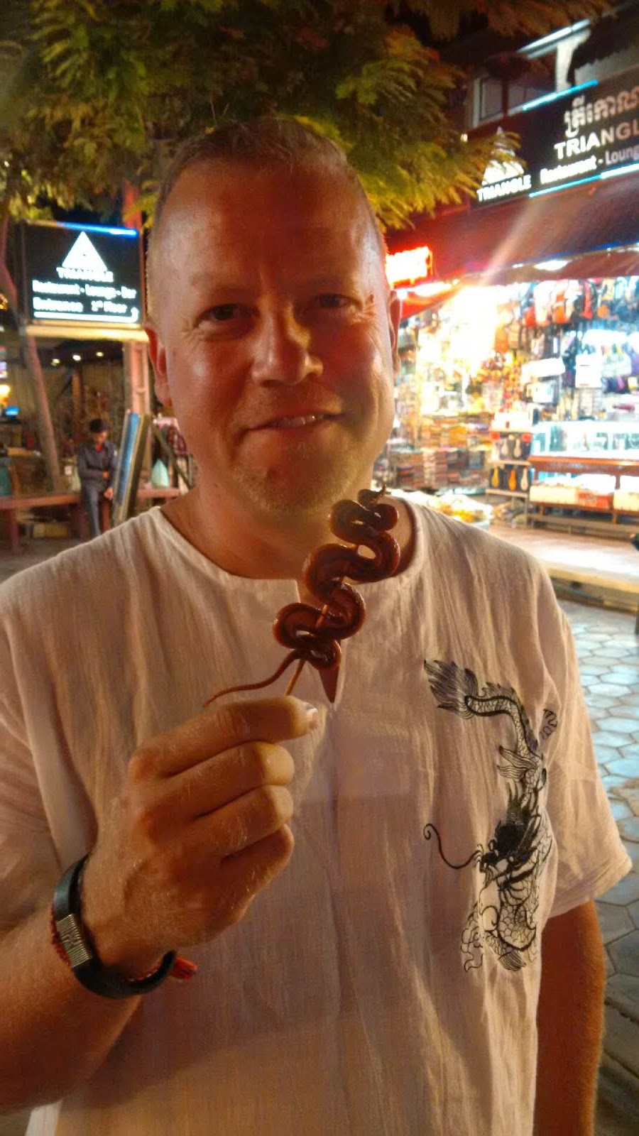 Fork It, Let's Travel!: Snakes on a skewer