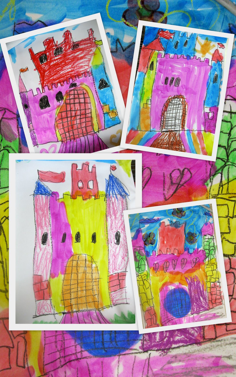 The Art Room: Kindergarten Castles