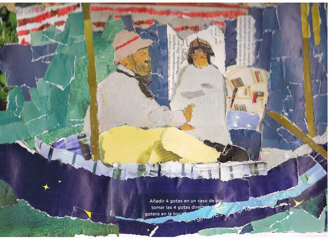 EA Plástica Grupo 13: práctica 2- versión cuadro con papel rasgado ...