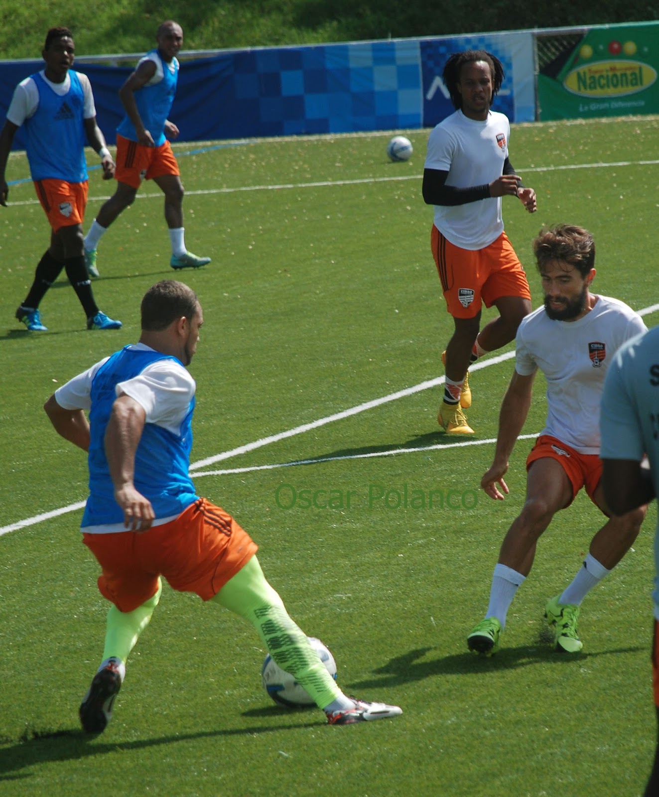 Oscar Polanco estuvo en los entrenamientos del Cibao FC, habló con el ...