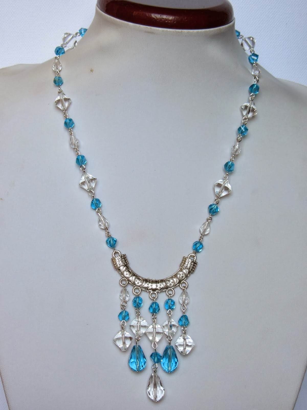 hobbylibelula: Colier cristale sticla