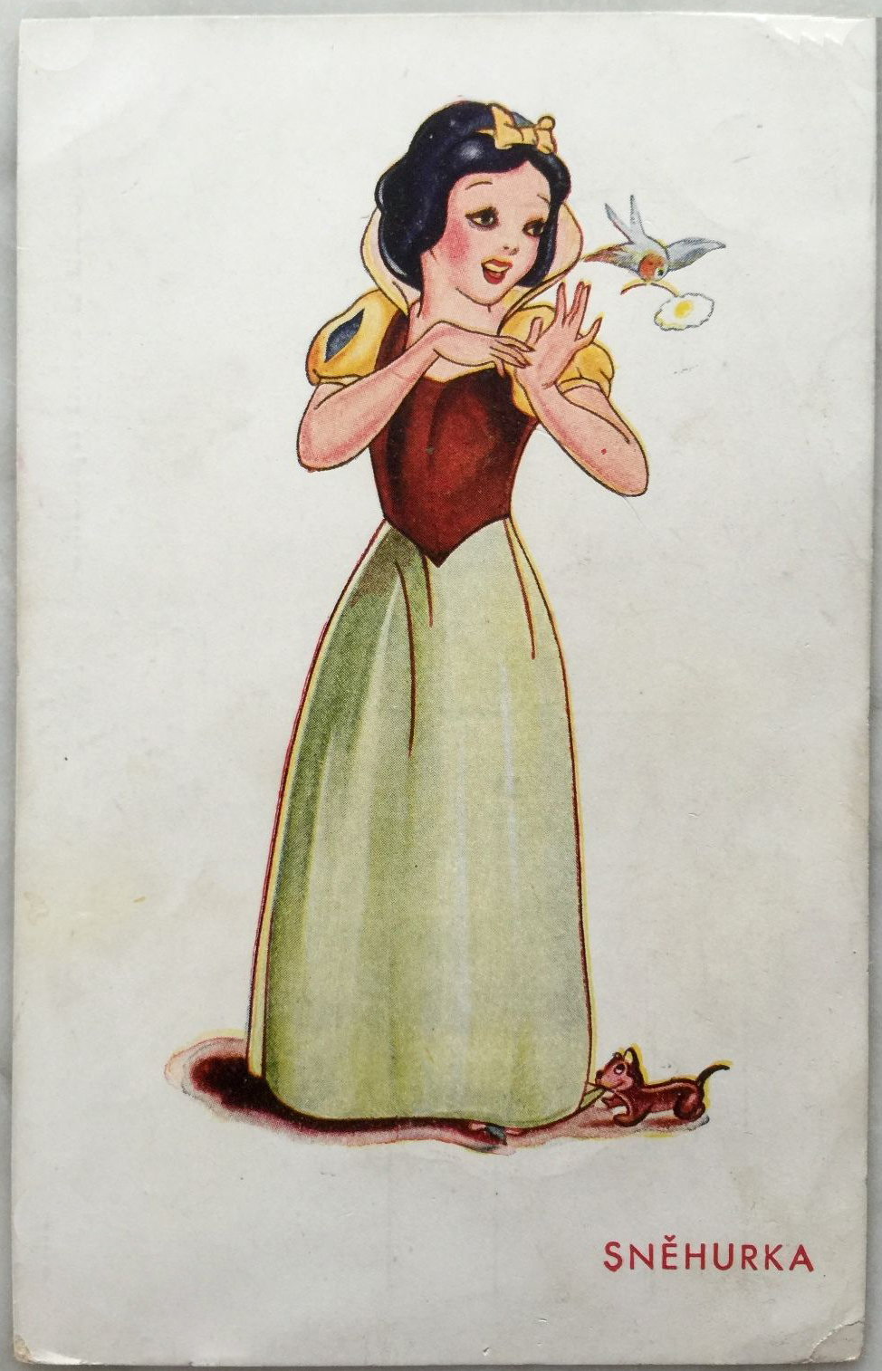 Filmic Light - Snow White Archive: RKO International 'Snow White' Postcards