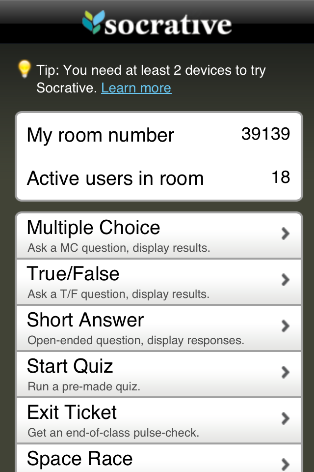 13 Ways to Use Socrative as a Formative Assessment