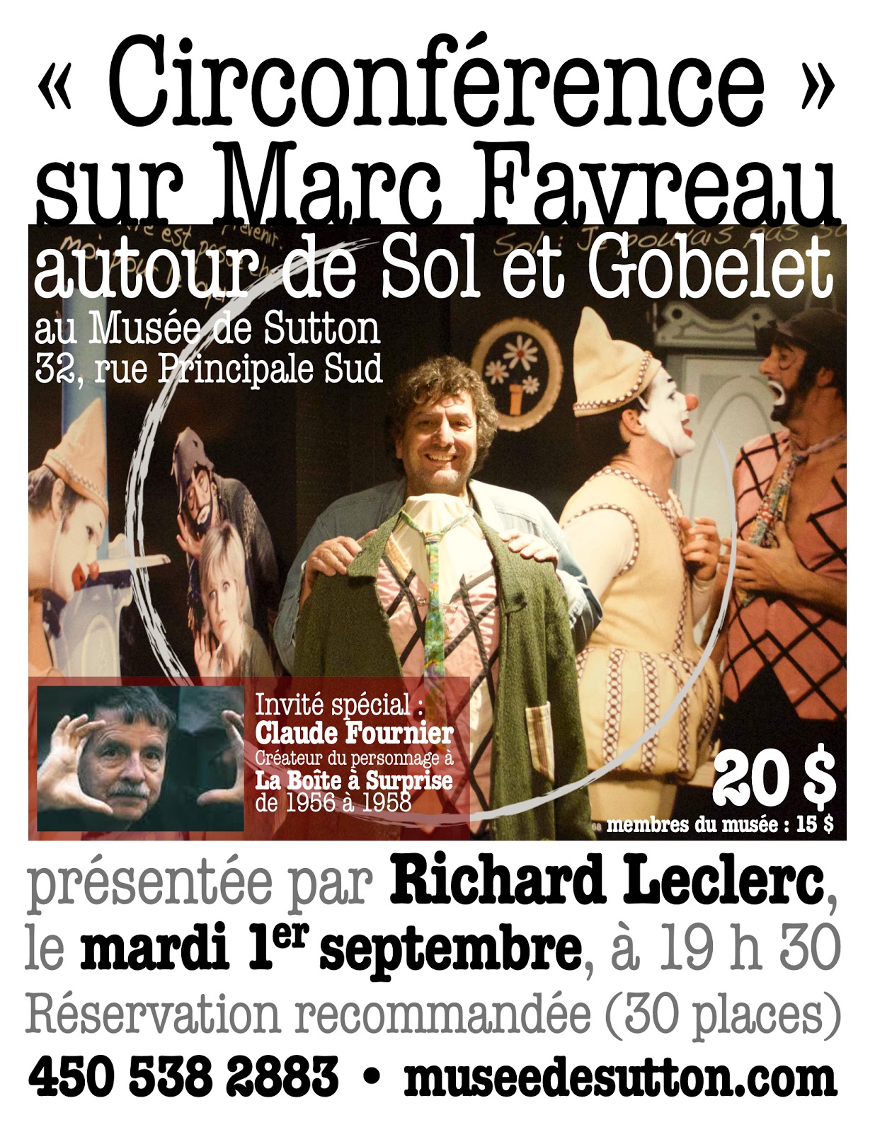 Sol, Suttonesstradinaire!: «Circonférence» sur Marc Favreau, autour de ...