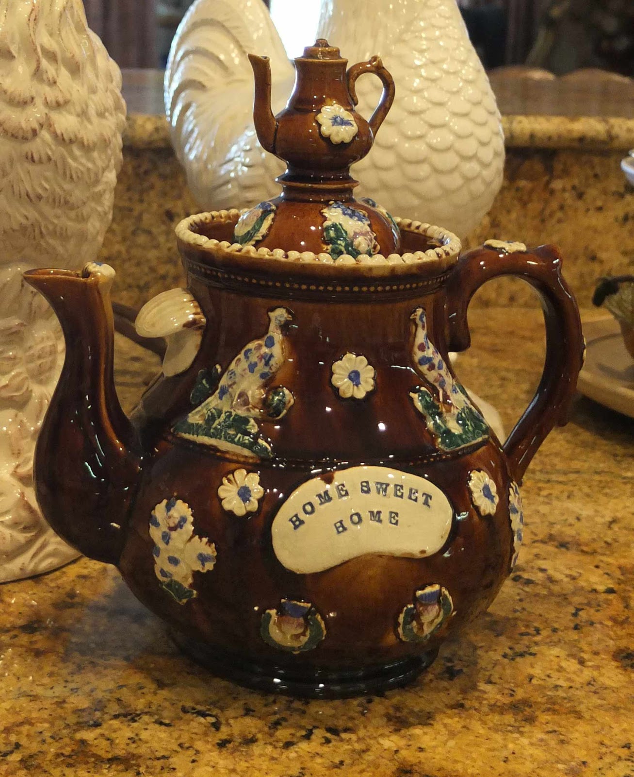 Antique Style: Barge Ware Teapot