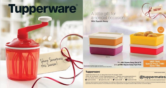 Tupperware India Flyer October 2016 - Tuppermates