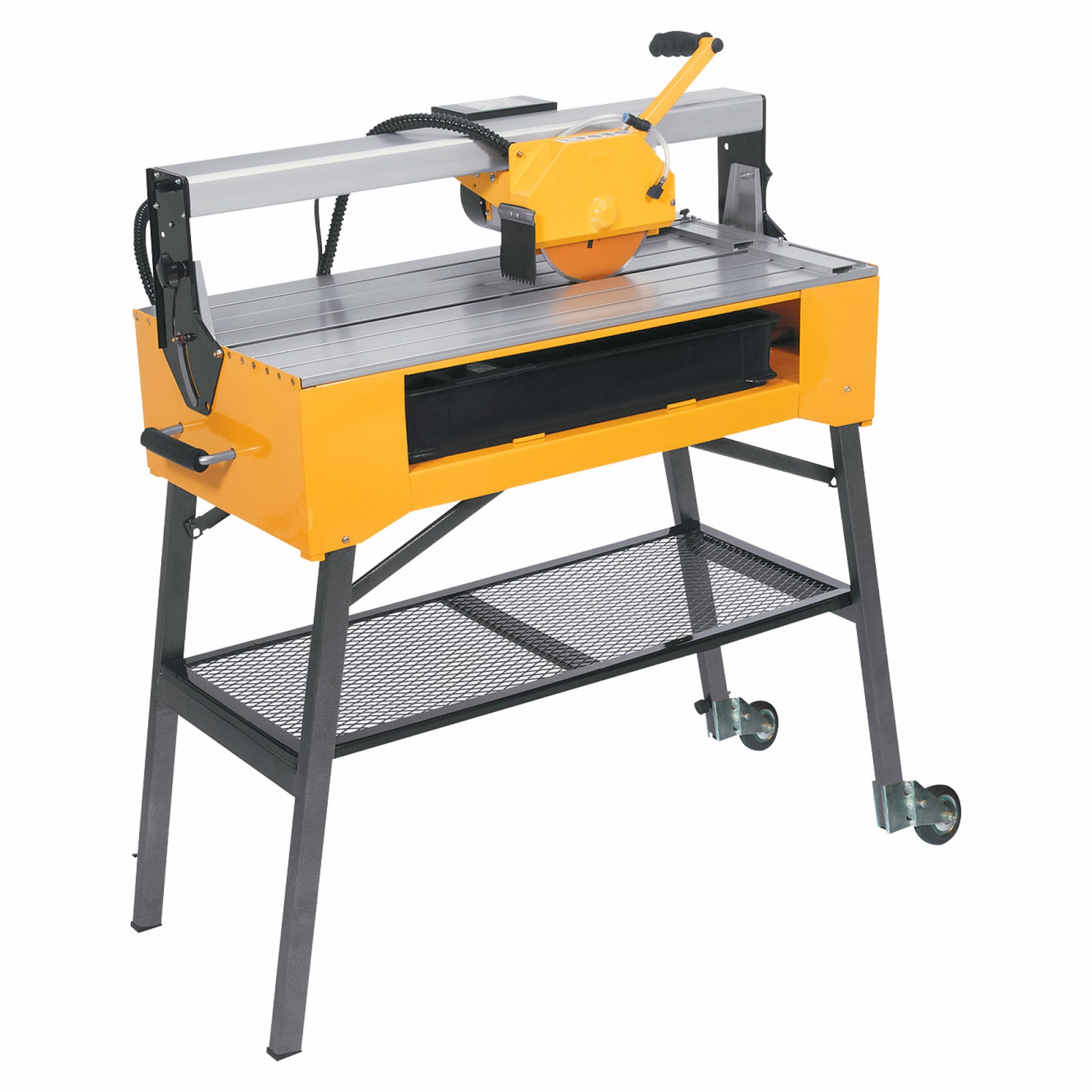 Macon Tile Saw: QEP 83200 24-Inch Bridge Tile Saw with Water Pump and Stand