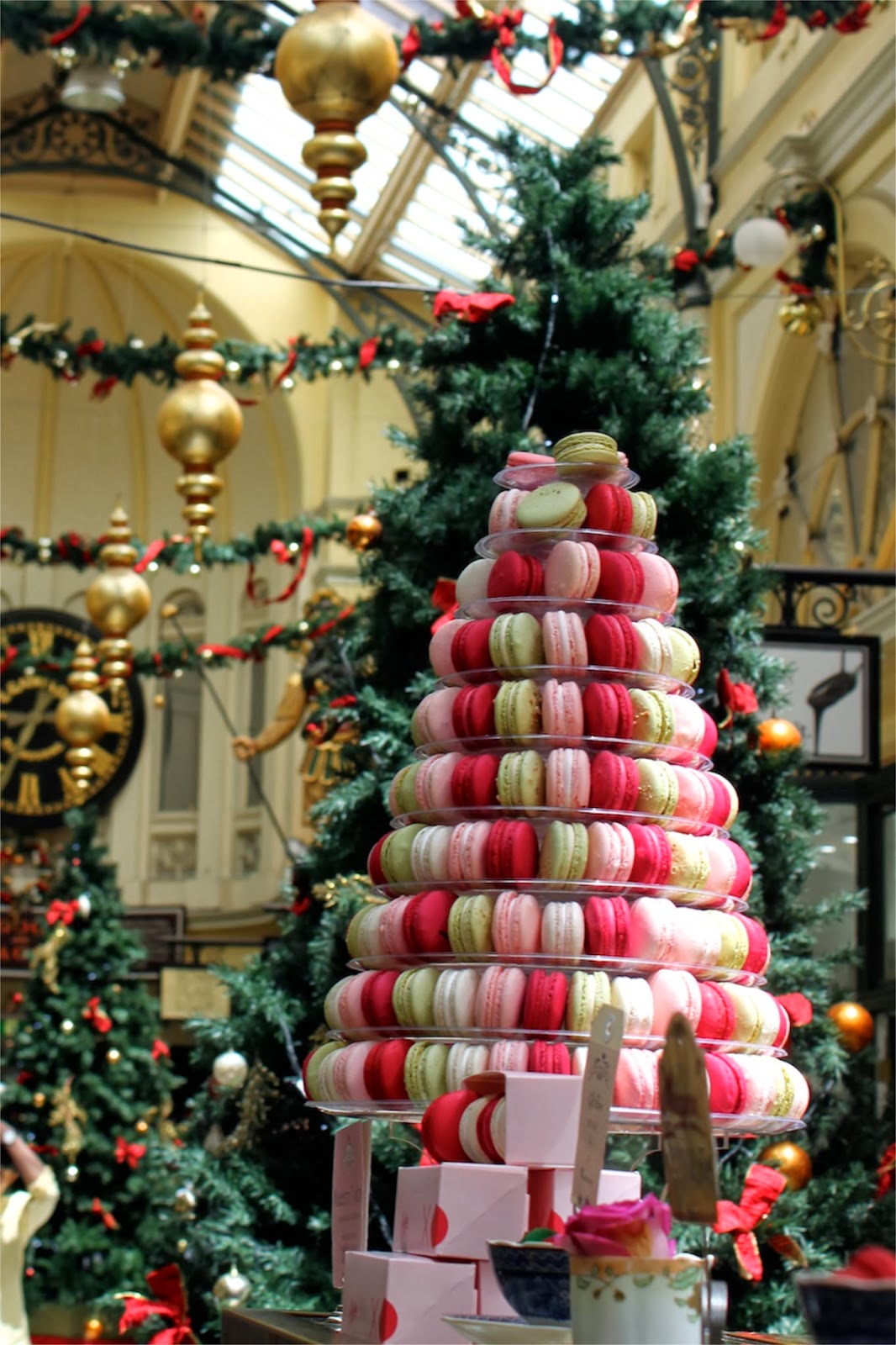 Green Gourmet Giraffe: Chocolate layered fudge and Christmas in Melbourne