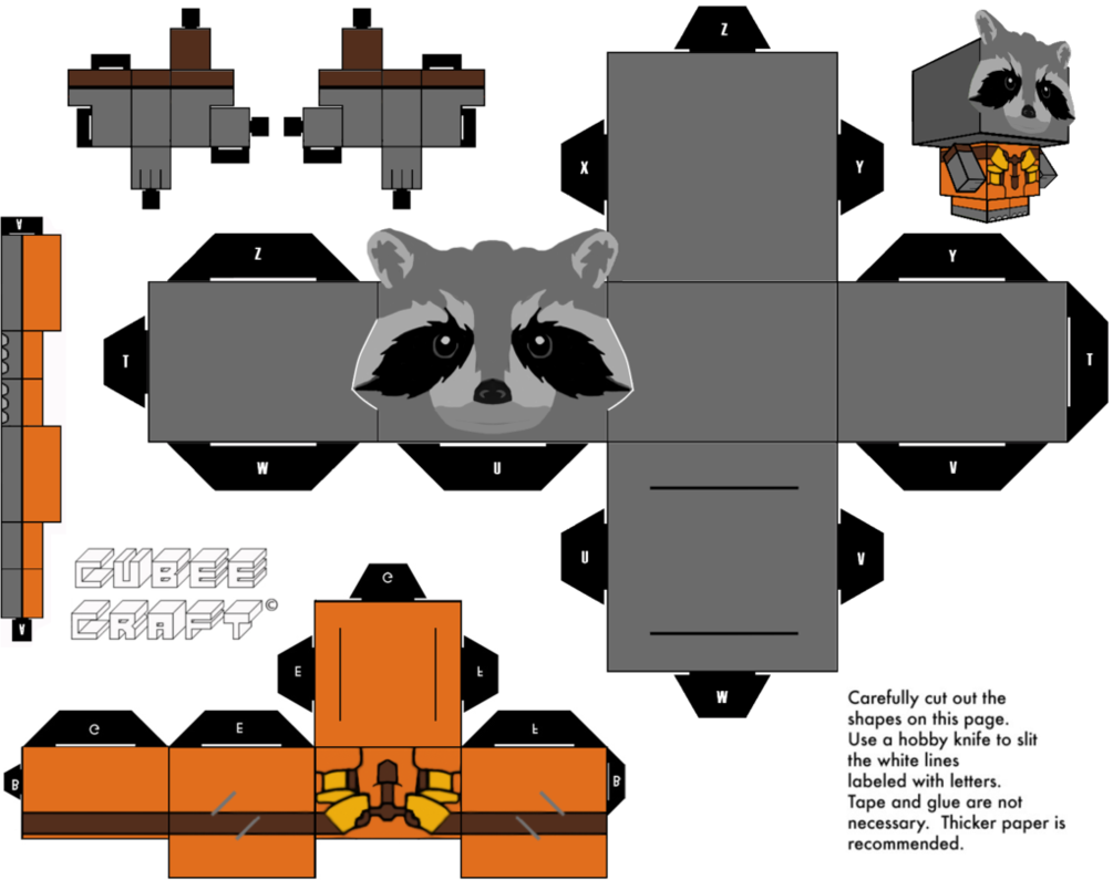 De cubeecraft y algo más: Cubeecraft Guardianes de la Galaxia
