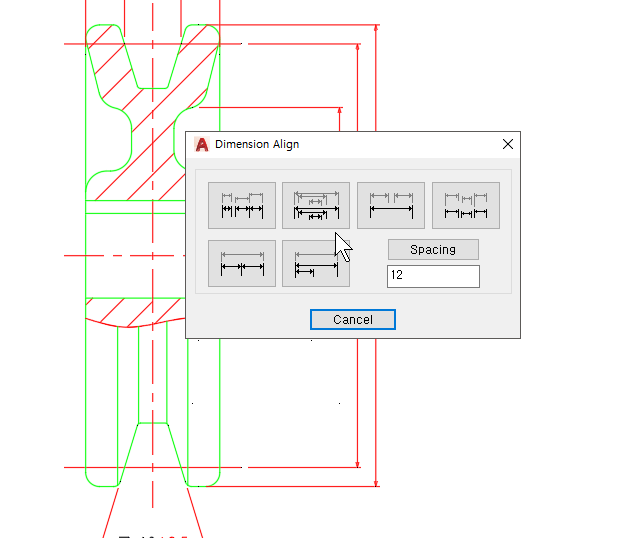 MECHCLICK 2D/3D: 2-2 Dimension Align