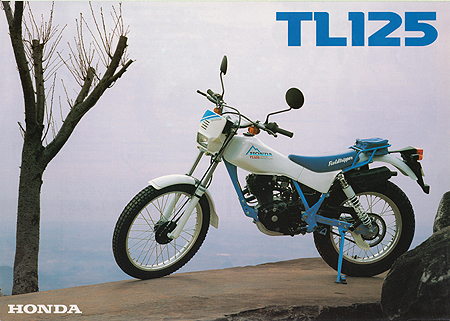 The Honda Trials History: 1973 Honda TL 125 Trials