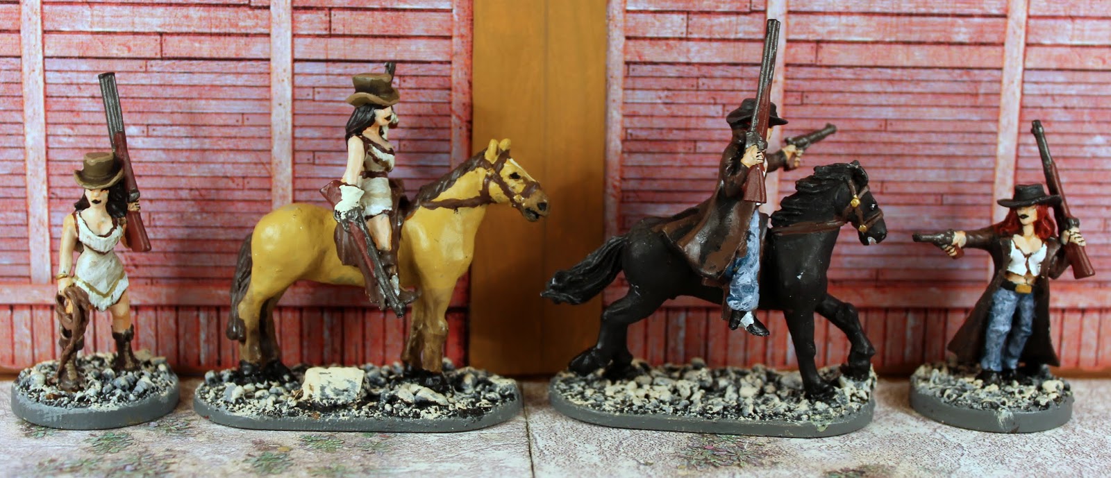 Vampifan's World of the Undead: Black Scorpion Female Gunfighters 01